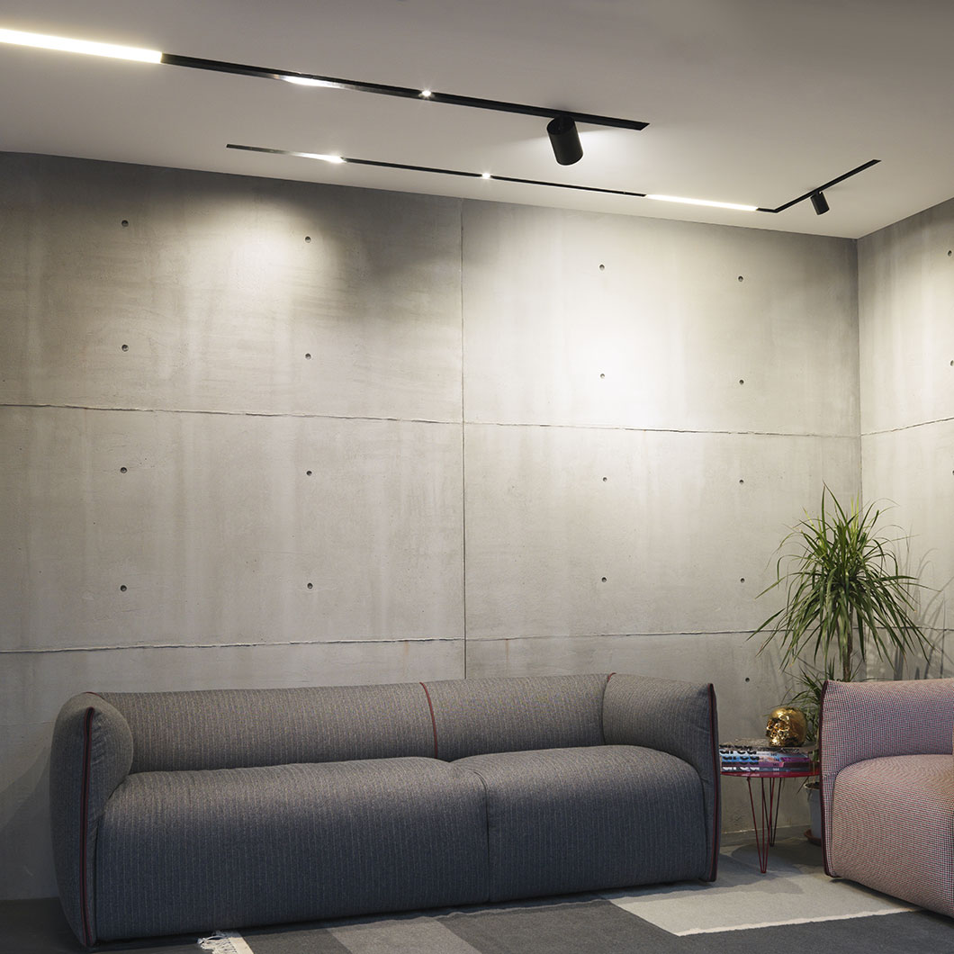 Flexalighting Maggy 72 Linear Plaster In Track System | Darklight ...