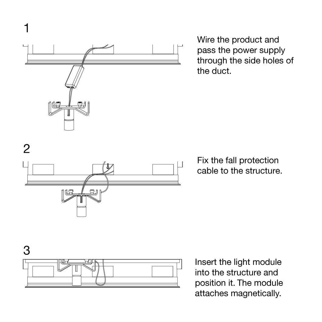 Flexalighting Maggy 72 Linear Plaster In Track System | Darklight ...