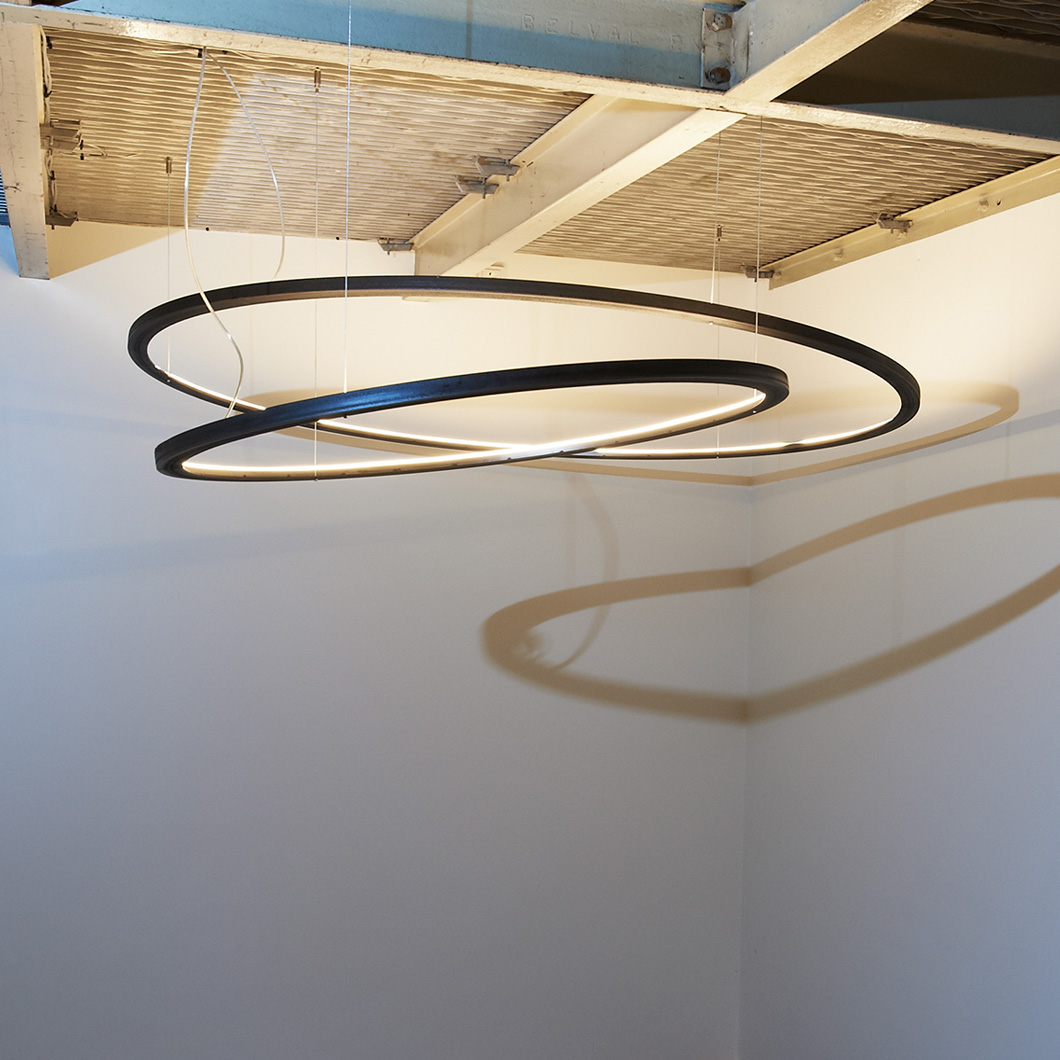 Jacco Maris Framed Suspension Lamp Circle LED Pendant | Darklight ...