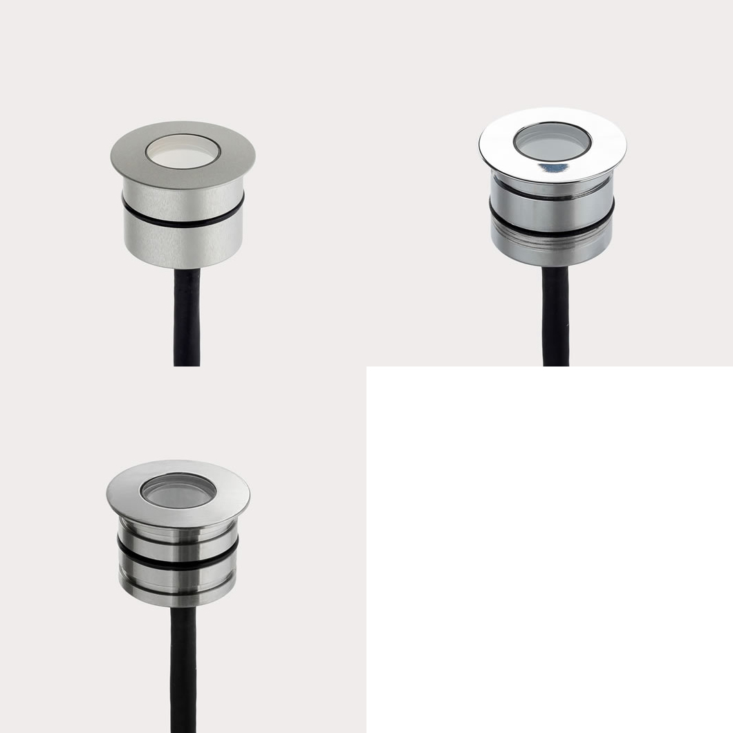 LLD Altea Round Outdoor IP67 LED Recessed Floor Uplight | Darklight ...