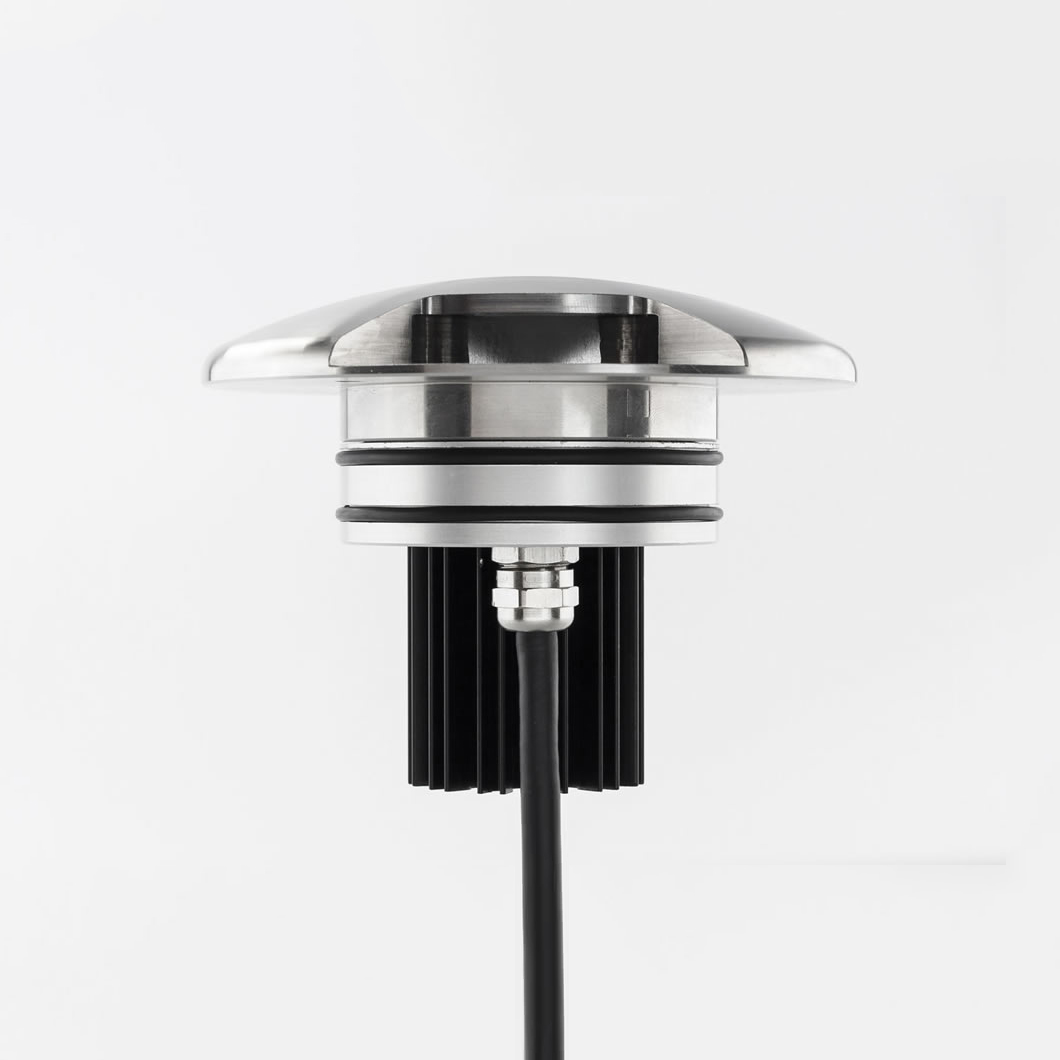 LLD Bia Maxi Round Dual Emission Outdoor IP67 LED Recessed Path Light ...