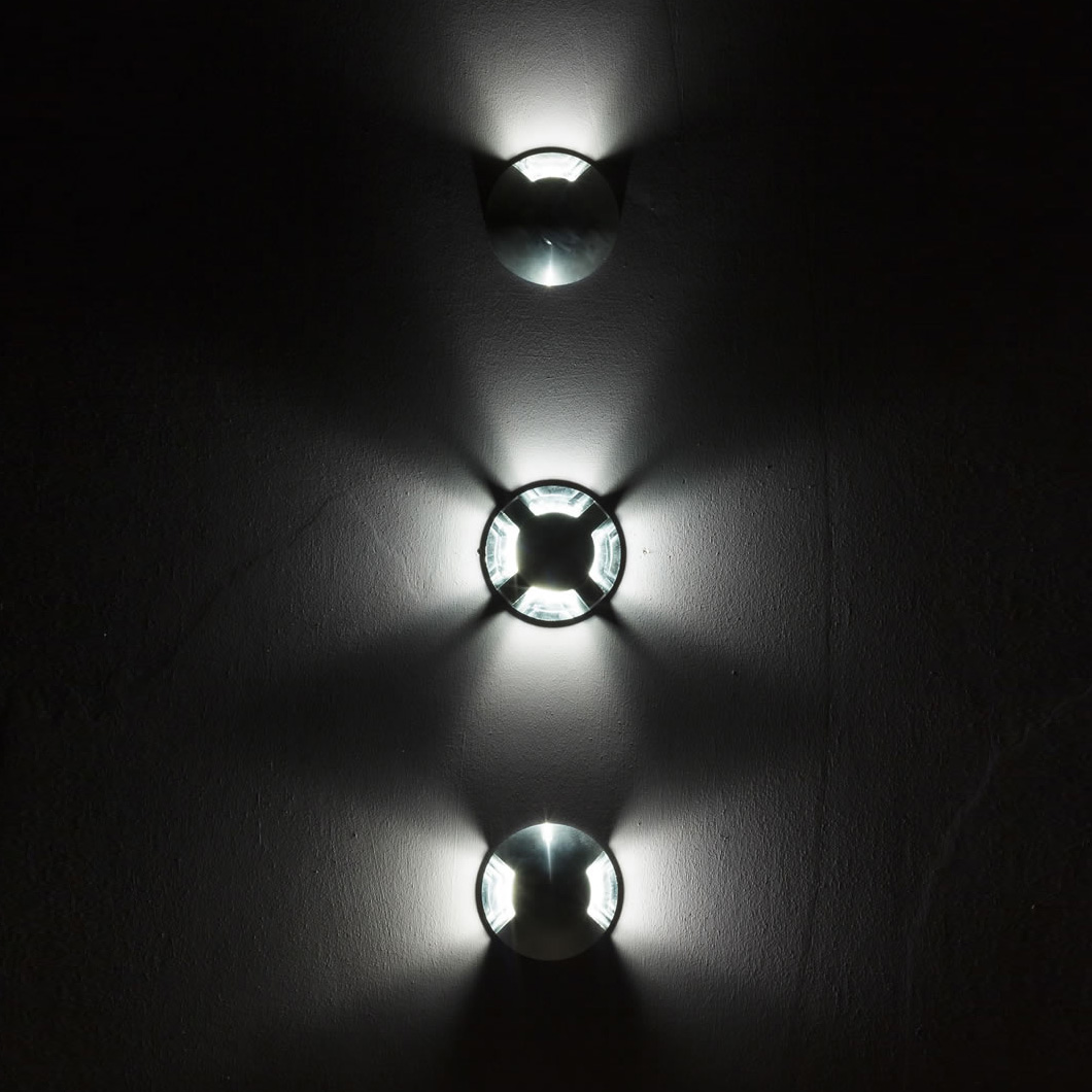 LLD Bia Maxi Round Single Emission Outdoor IP67 LED Recessed Path Light ...