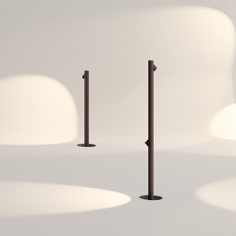 Vibia Bamboo Double Exterior Floor Lamp | Darklight Design | Lighting ...