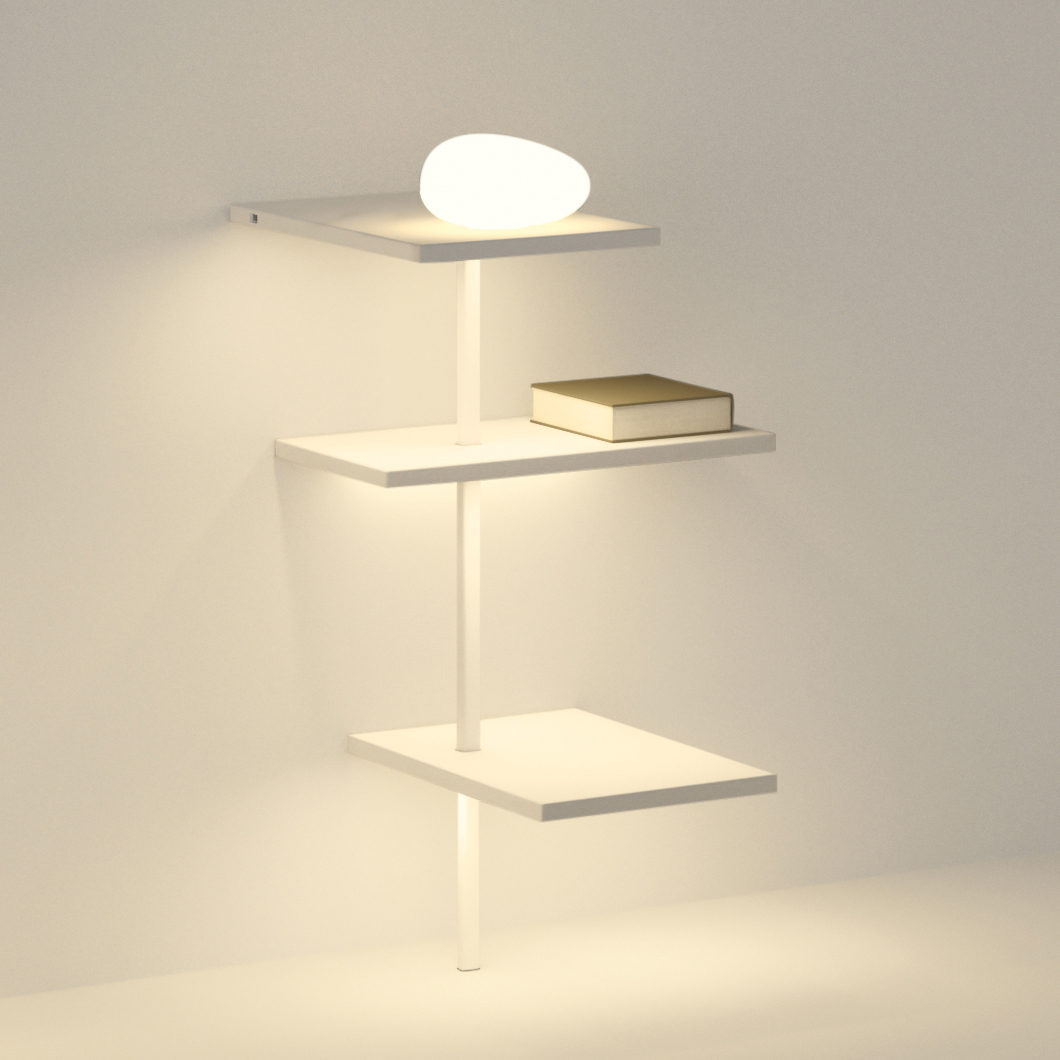 Vibia Suite Wall Mounted Shelf | Darklight Design | Lighting Design ...