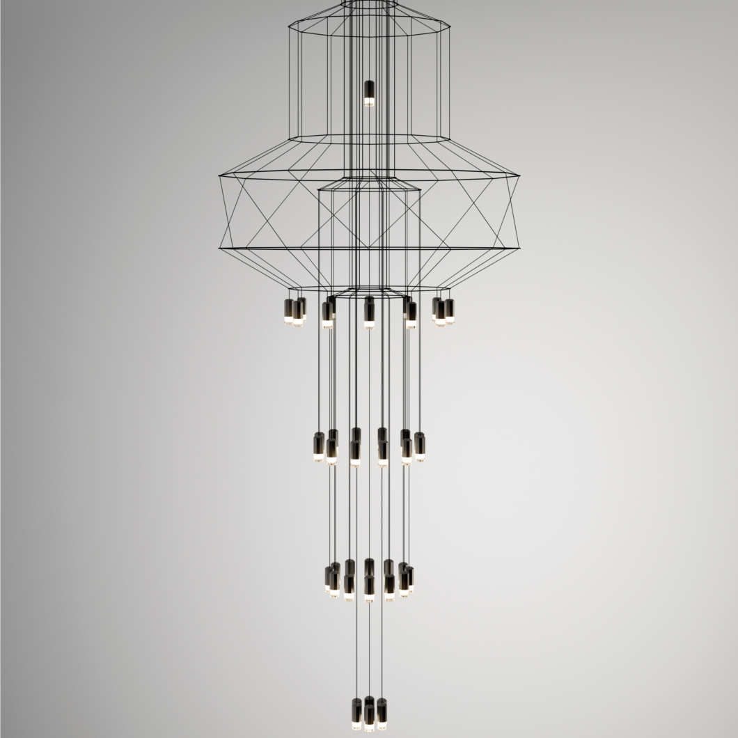 Vibia Wireflow Chandelier | Darklight Design | Lighting Design & Supply