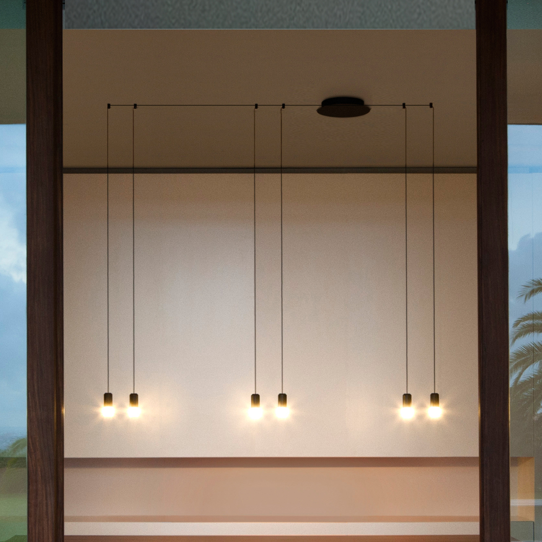 Vibia Wireflow Free Form Pendant | Darklight Design | Lighting Design ...