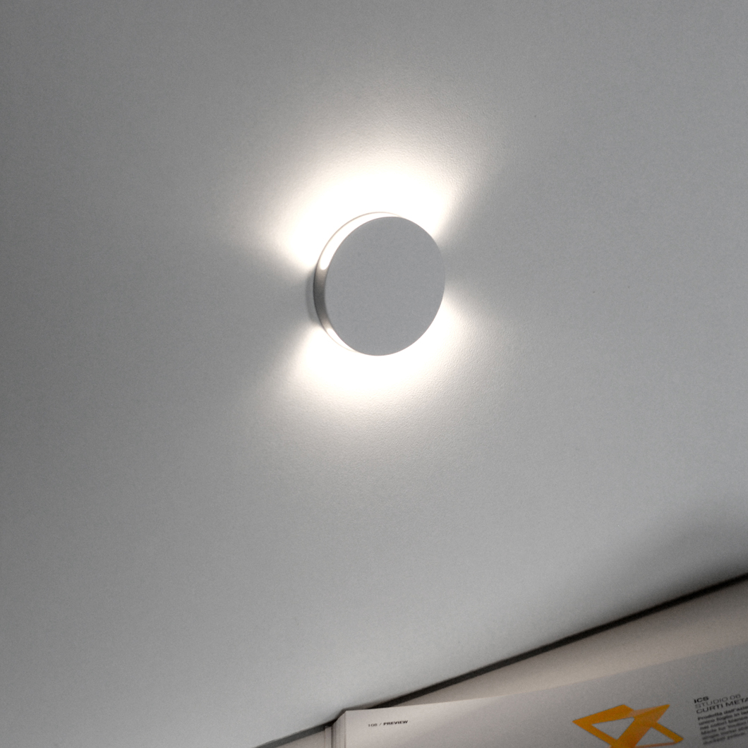 Flexalighting Bang R Round LED Step Light | Darklight Design | Lighting ...