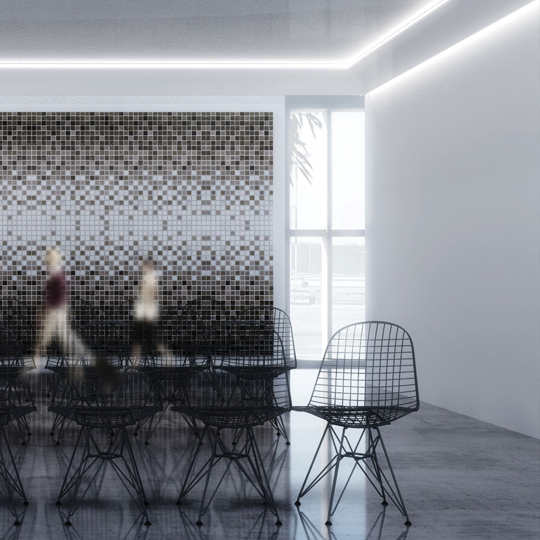 Eleni Lighting EL706 Curved Dual LED Linear Profile Cornice - Next Day ...