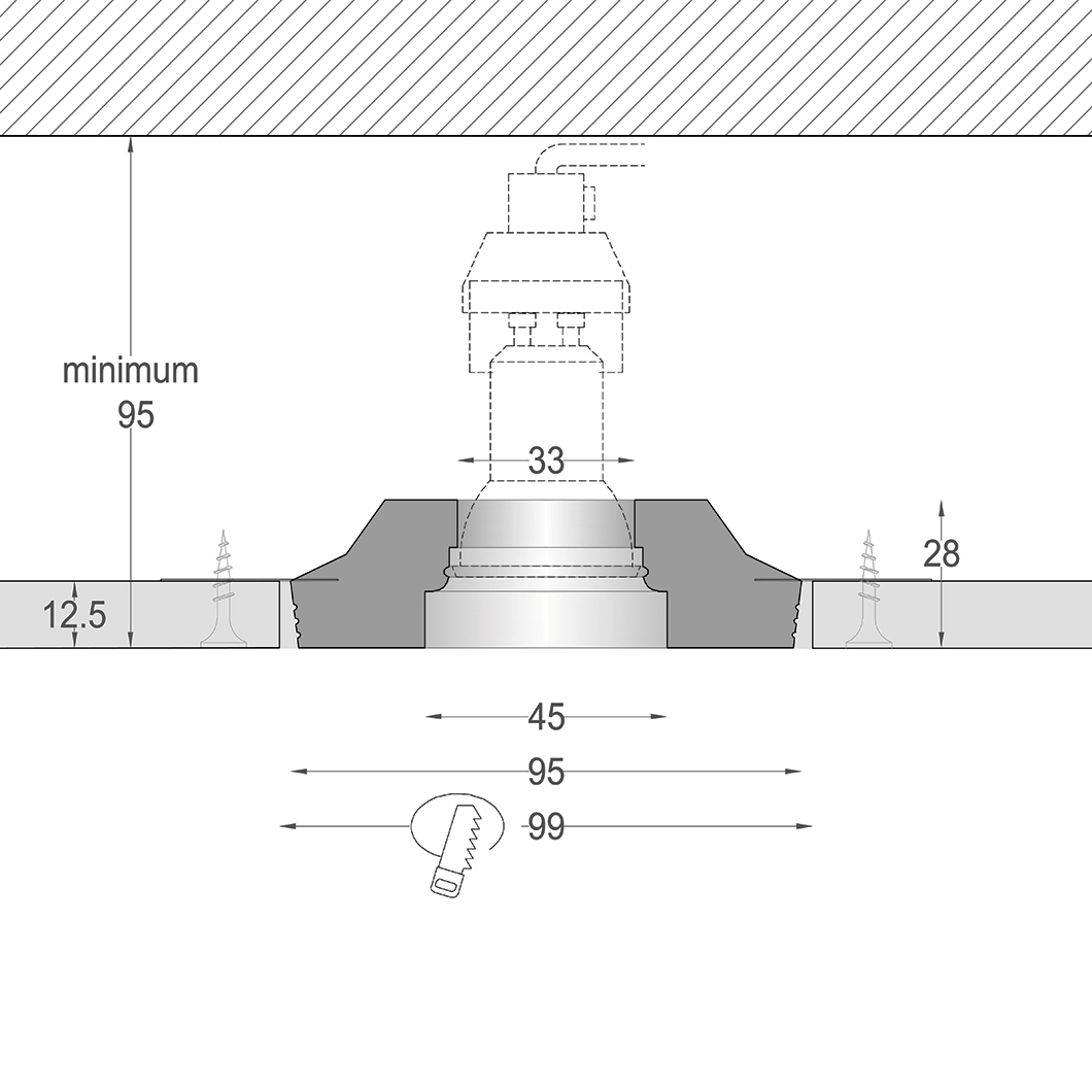 Linear Downlight Section