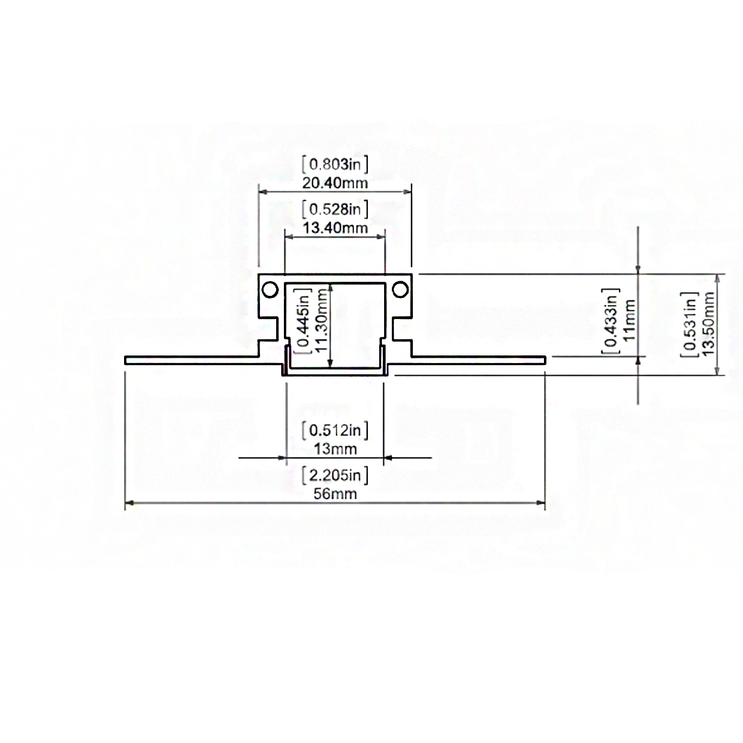 DLD L12 Linear LED Aluminium Plaster Profile - Next Day Delivery ...