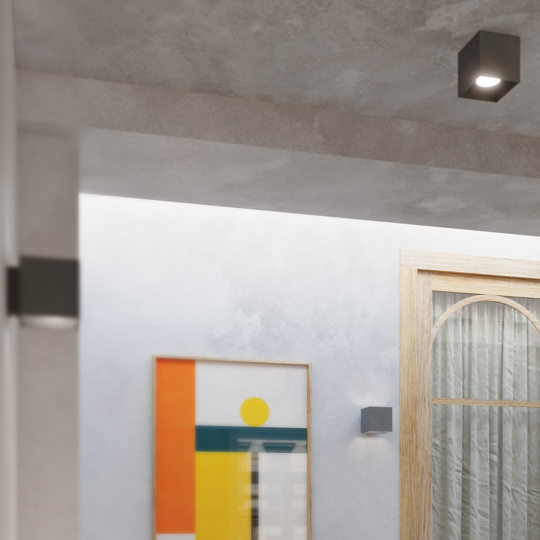 Raw Design Tetra Ceiling Light | Darklight Design | Lighting Design ...