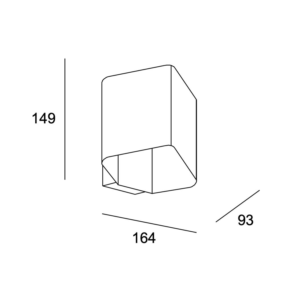 LEDS C4 Jet LED Wall Light | Darklight Design | Lighting Design & Supply