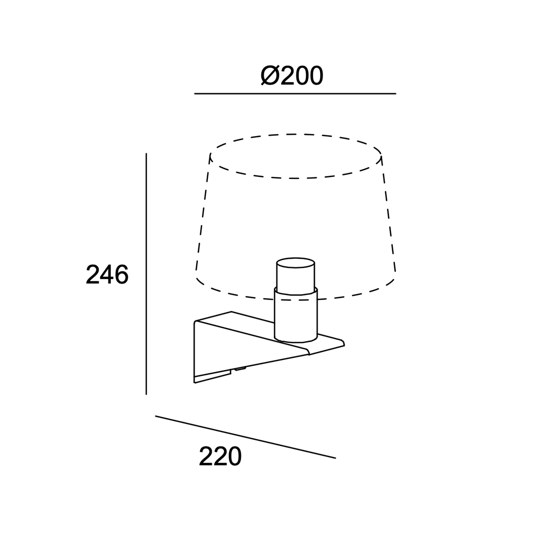LEDS C4 Gloss Wall Light | Darklight Design | Lighting Design & Supply