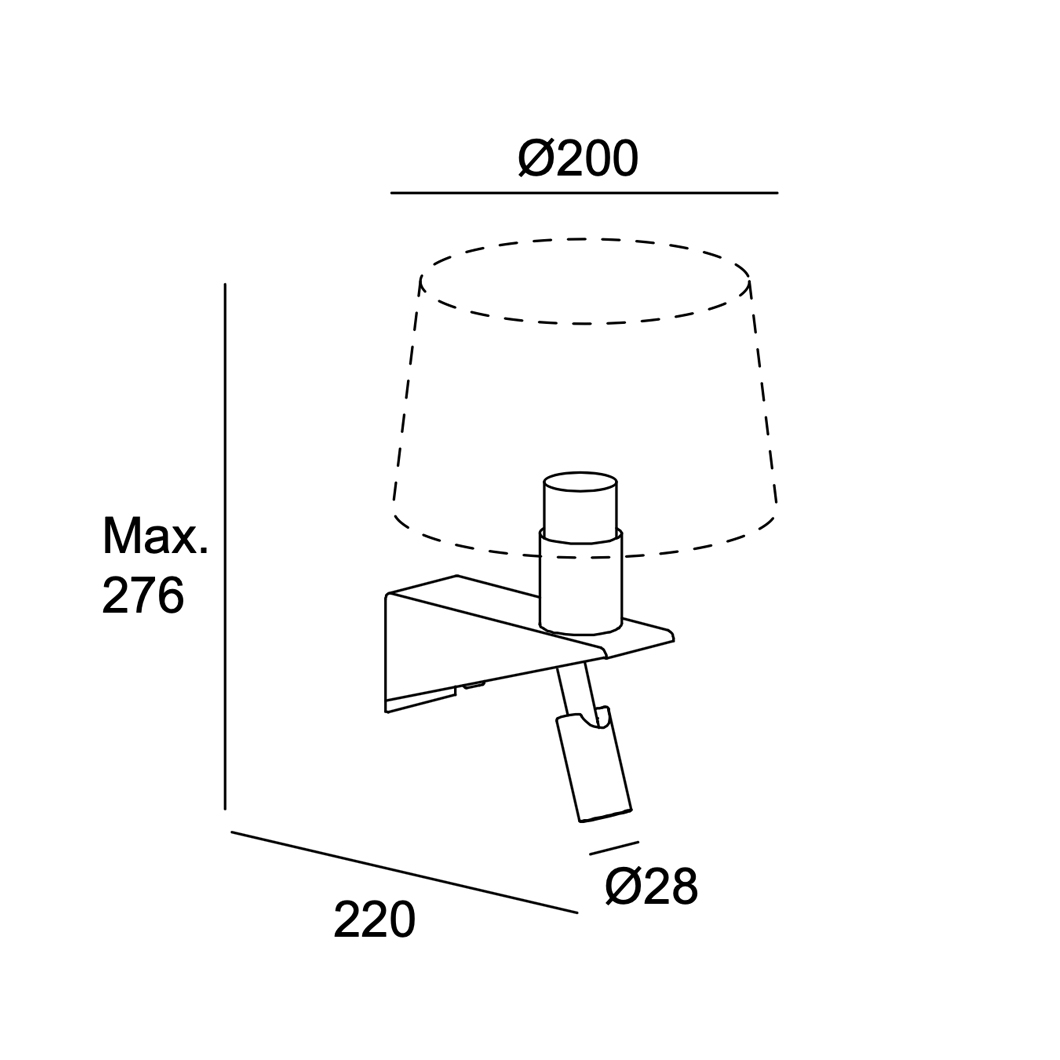 LEDS C4 Gloss LED Wall Light | Darklight Design | Lighting Design & Supply