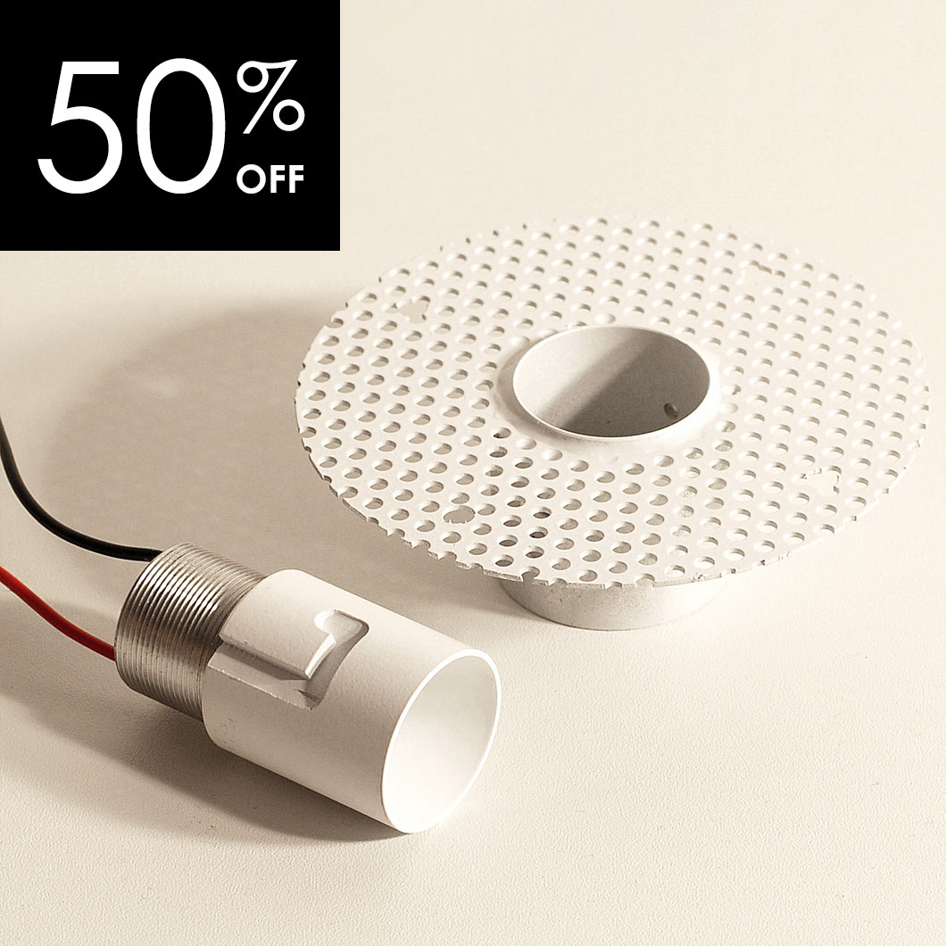 OUTLET Flexalighting Zero R RGB IP44 Plaster In Downlight | Darklight Design | Lighting Design ...