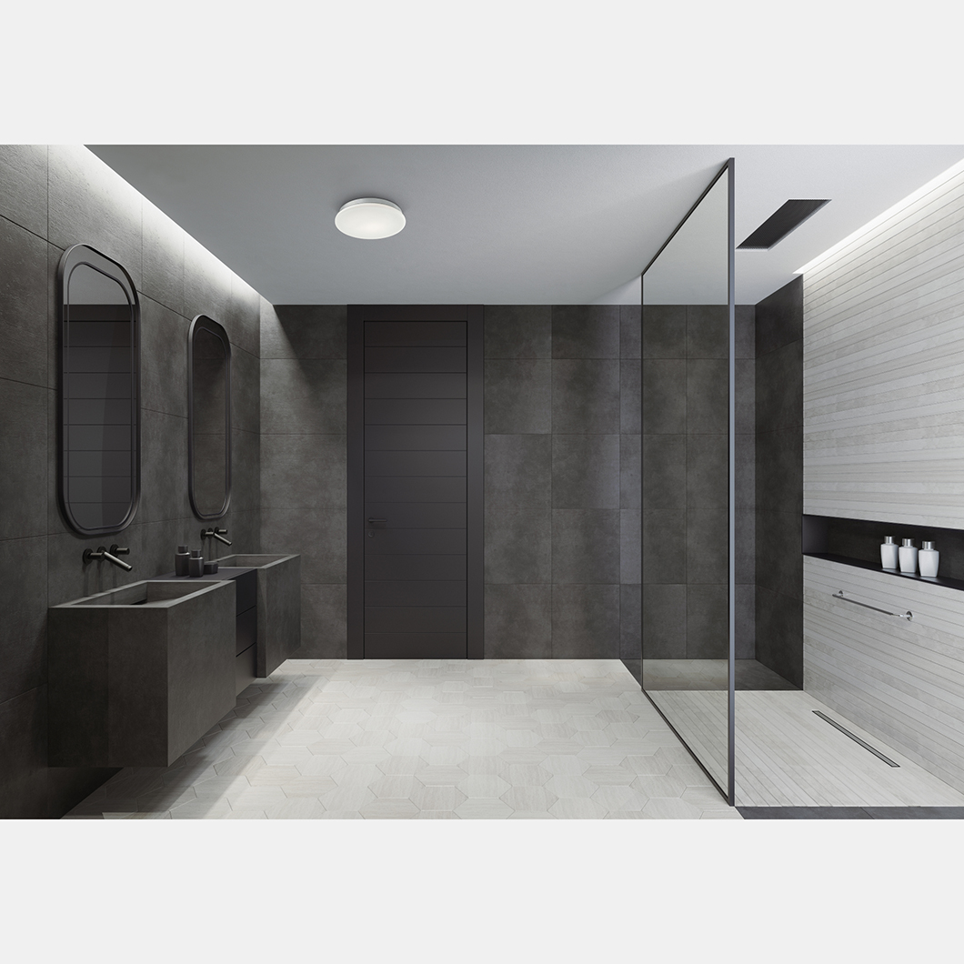 LEDS C4 Circle LED IP44 Ceiling Light | Darklight Design | Lighting ...