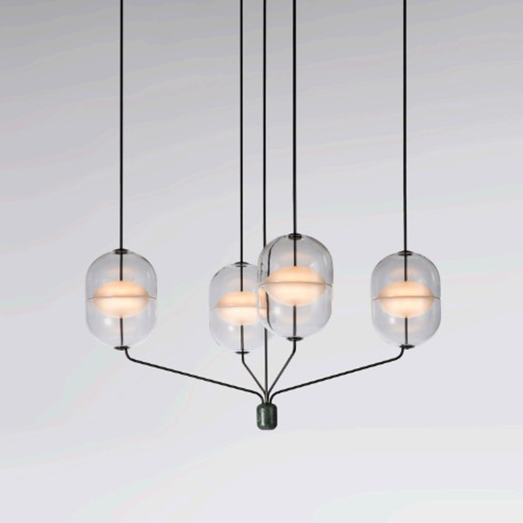 Rakumba Indre Chandelier LED Pendant | Darklight Design | Lighting ...