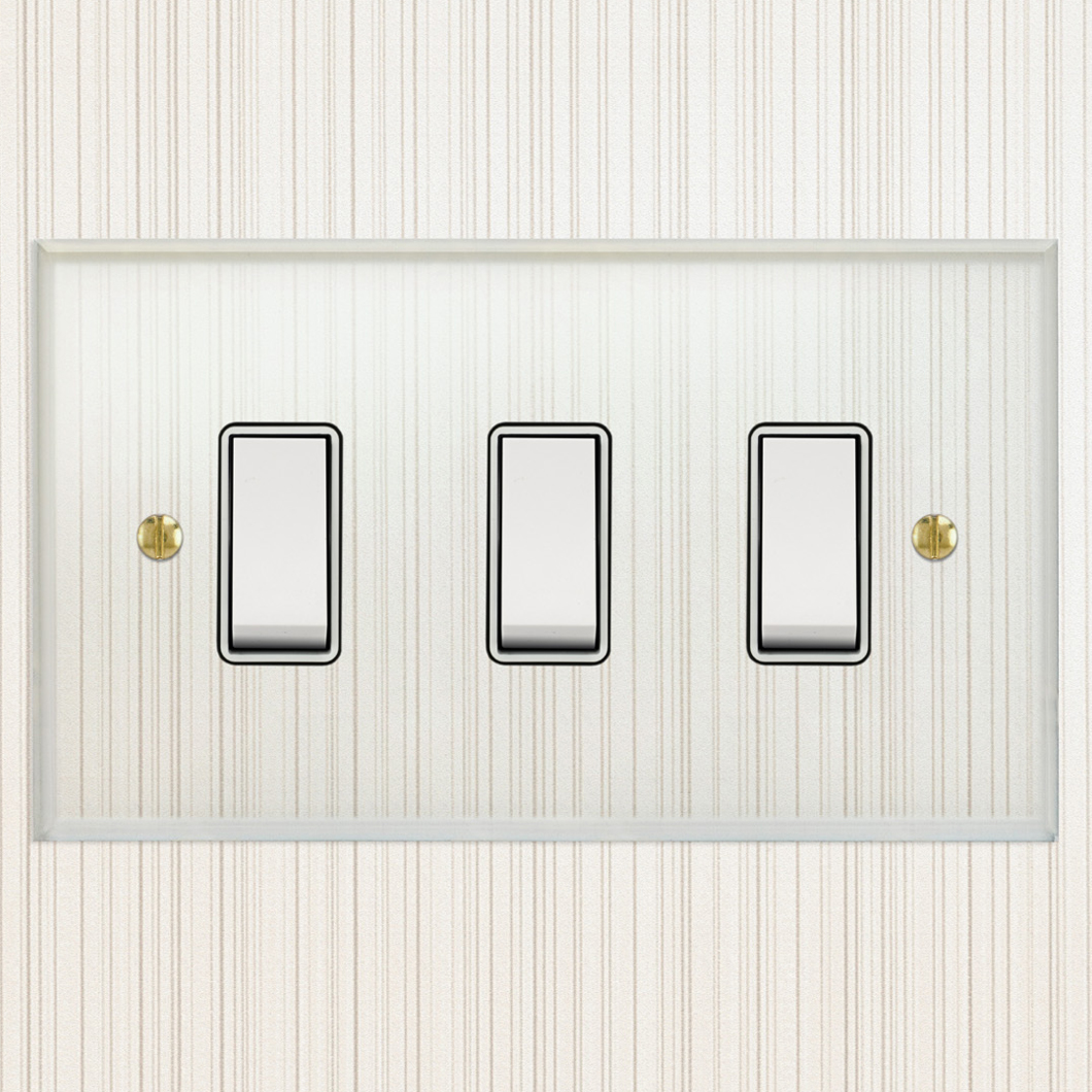 Focus SB Prism Rocker Grid Switches | Darklight Design | Lighting ...