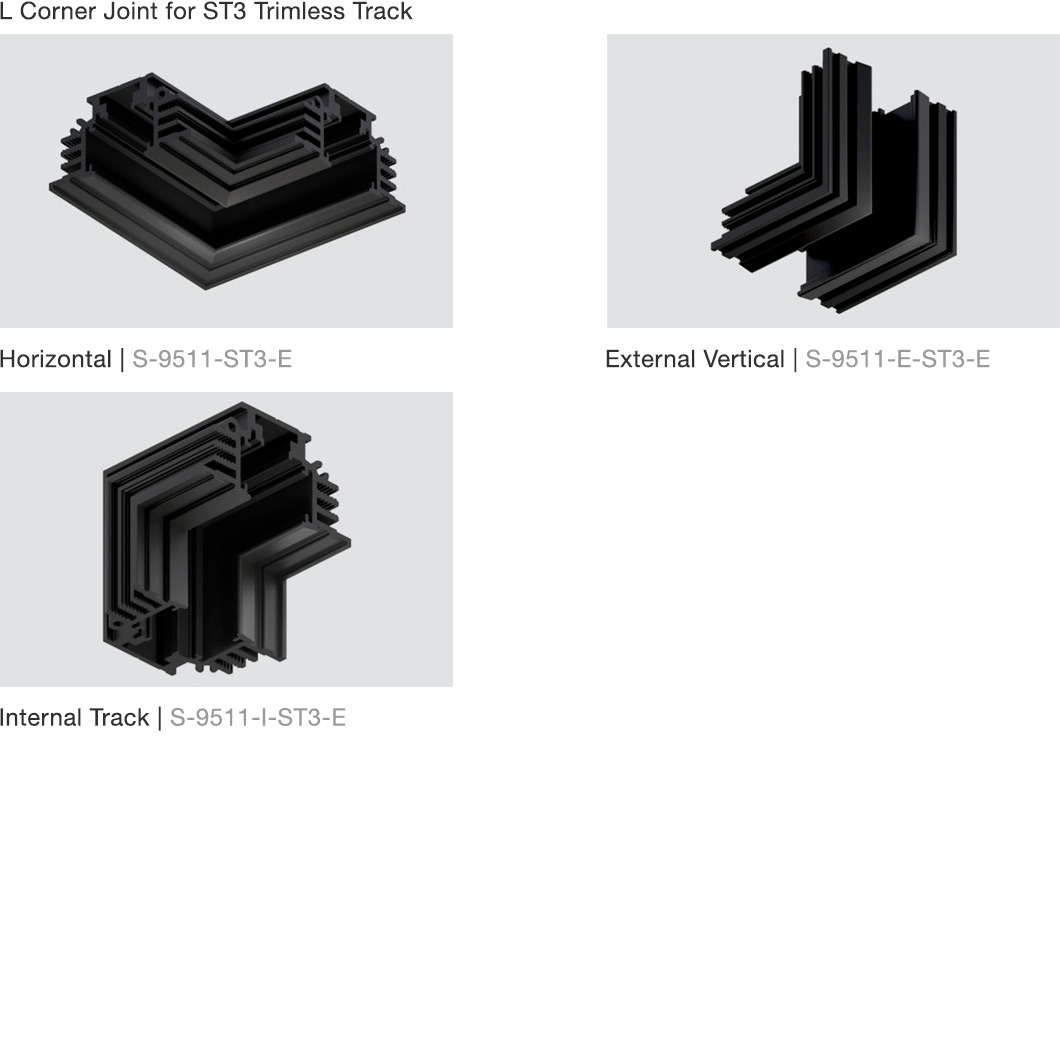 Stucchi Multisystem Evo Modular Track System Components | Darklight ...