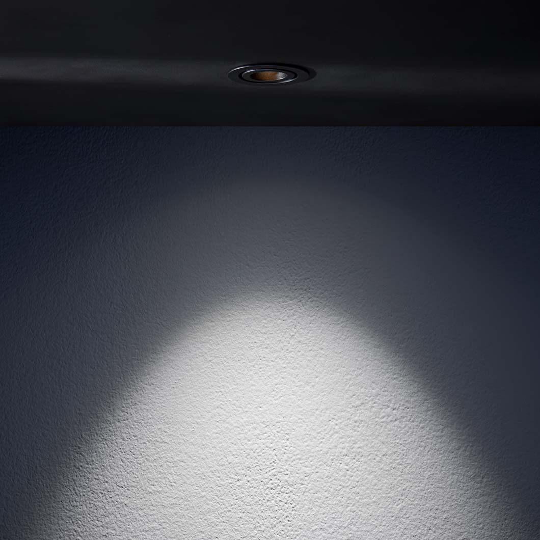 Flexalighting Tyrone 2 LED IP67 Outdoor Recessed Adjustable Downlight ...