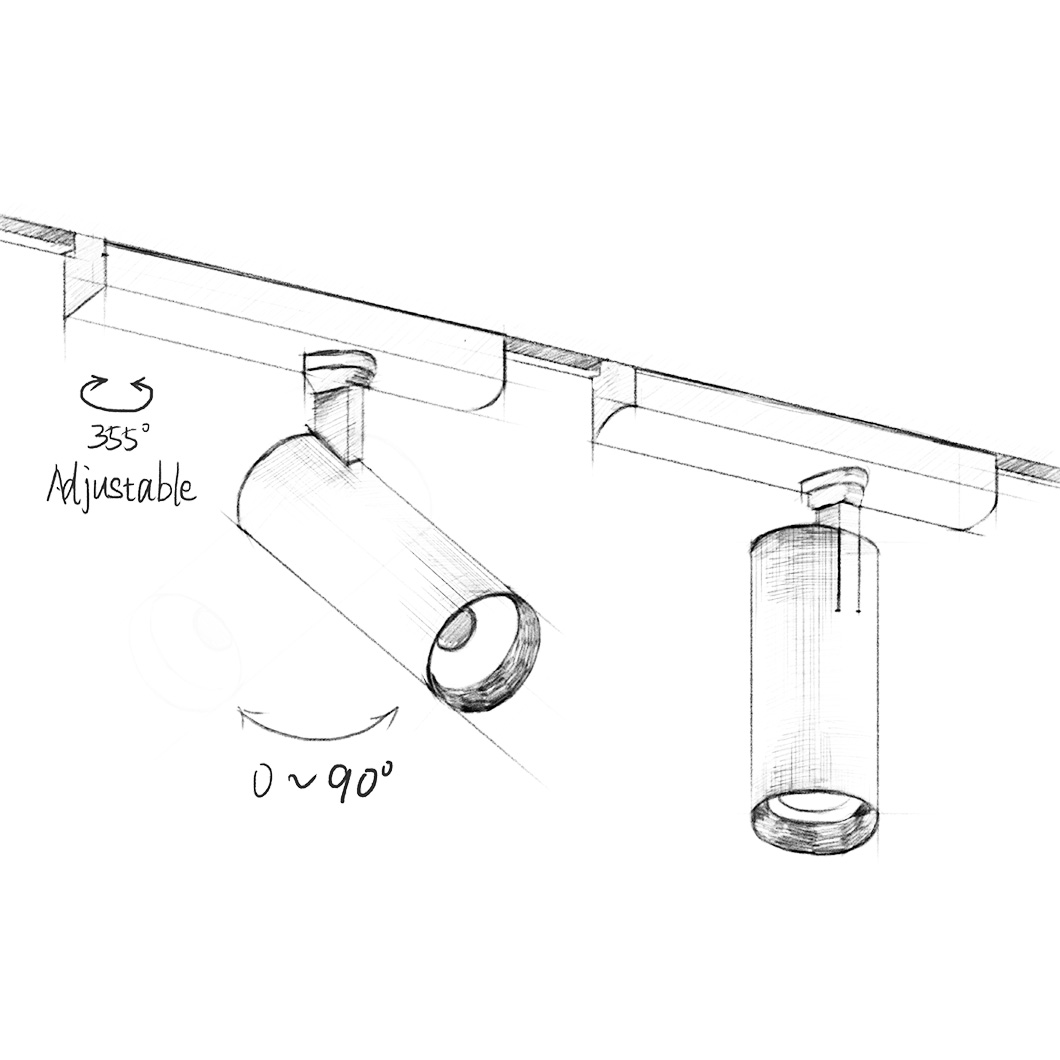 DLD Alps LED Recessed Mounted Track System Package - Next Day Delivery ...