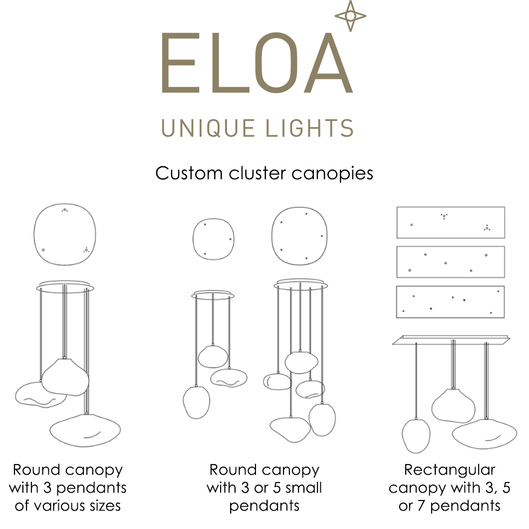 ELOA Haumea Amorph Pendant | Darklight Design | Lighting Design & Supply