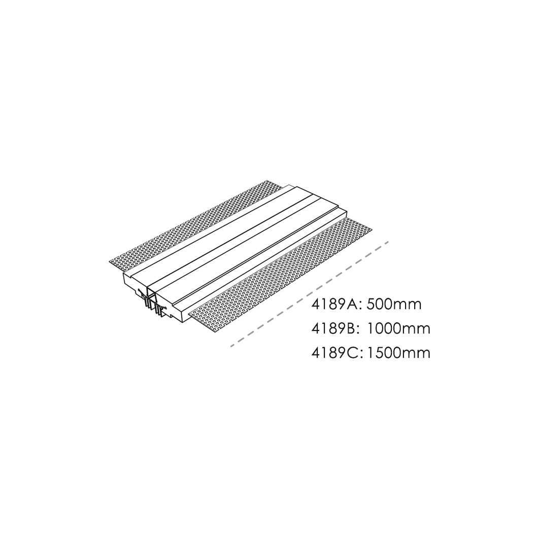 9010 Ayla 4189 Plaster In Linear LED Profile | Darklight Design ...