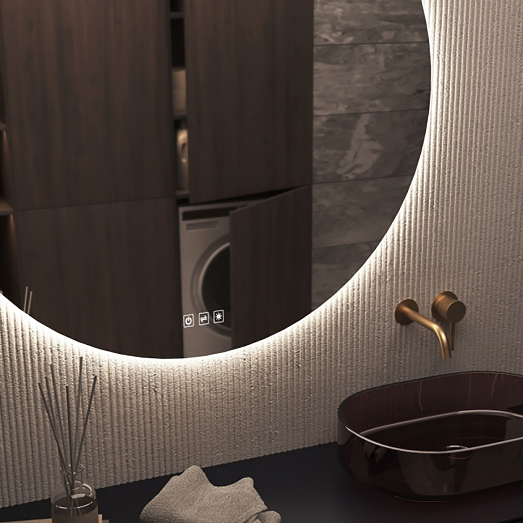 Top Light InCircle IP44 LED Mirror | Darklight Design | Lighting Design ...