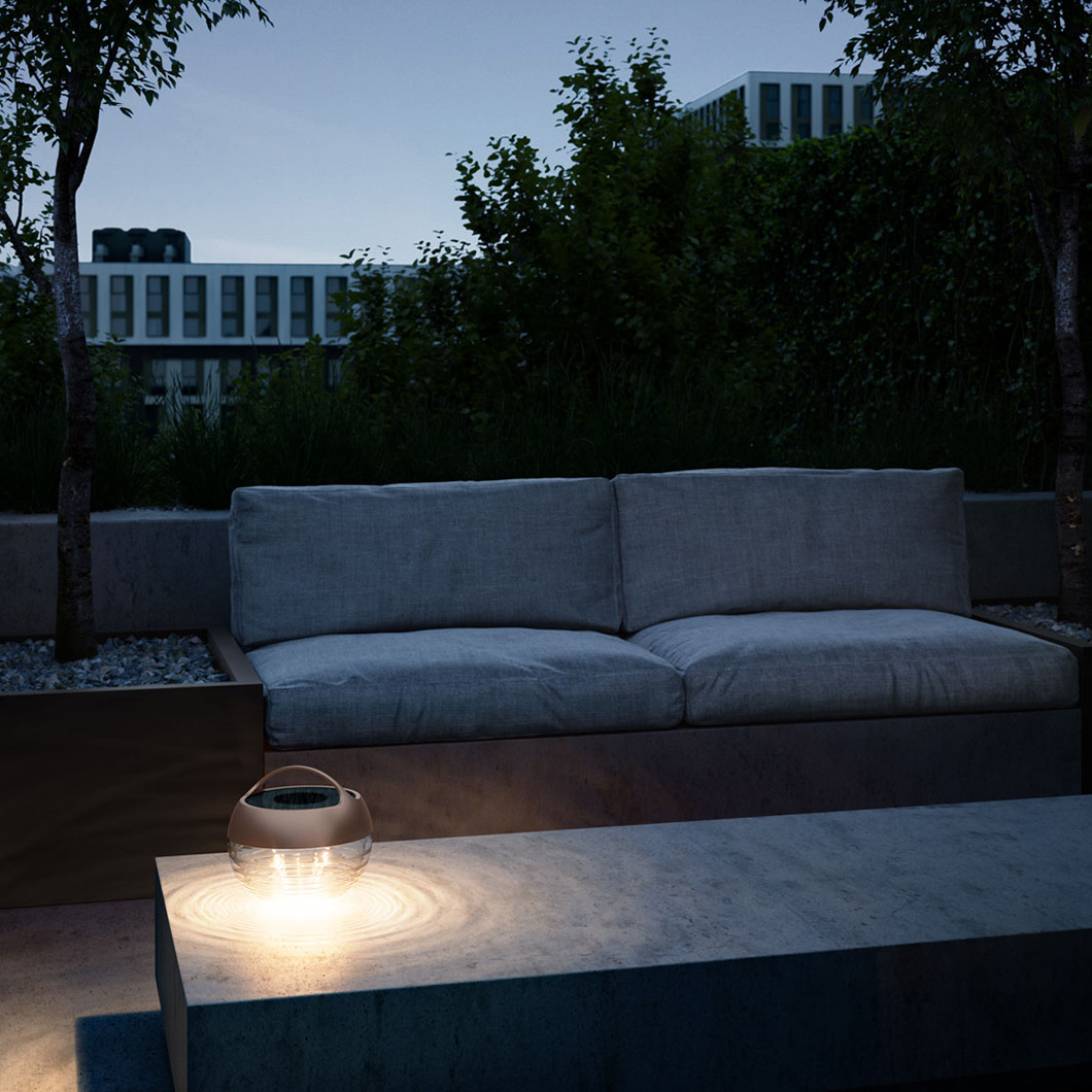 IP44.DE Aqu IP65 Outdoor Portable Cordless Solar Light | Darklight ...