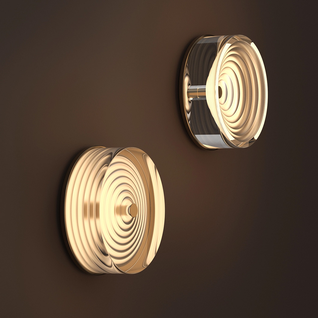 Rakumba Port Round LED Wall Light | Darklight Design | Lighting Design ...