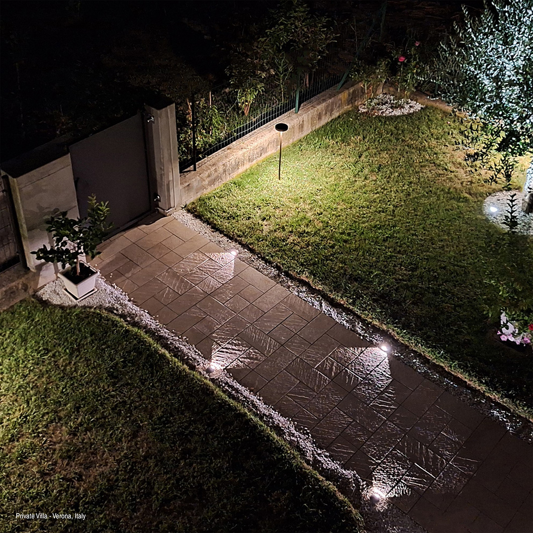 LLD Bia Round Single Emission Outdoor IP67 LED Recessed Path Light ...