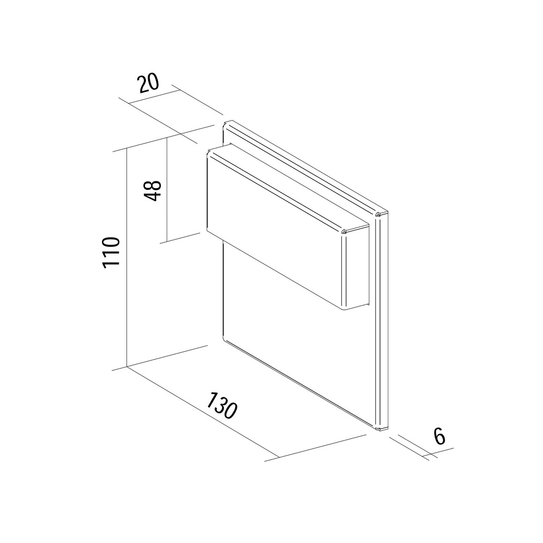 LLD Eolo S Outdoor IP65 LED Low Level Step Light | Darklight Design ...