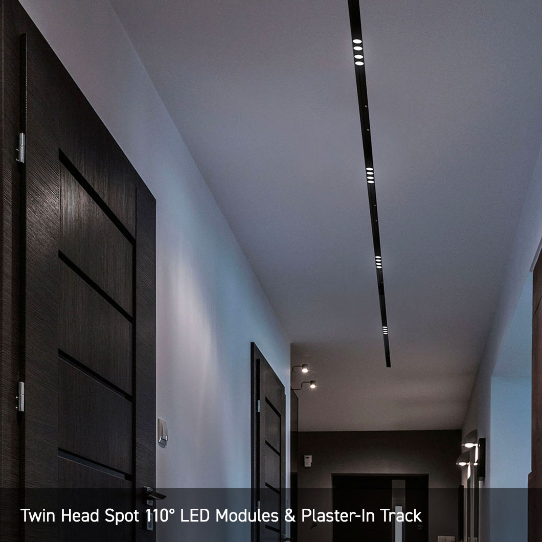 DLD Shadowline LED Modular Track System Components | Darklight Design ...